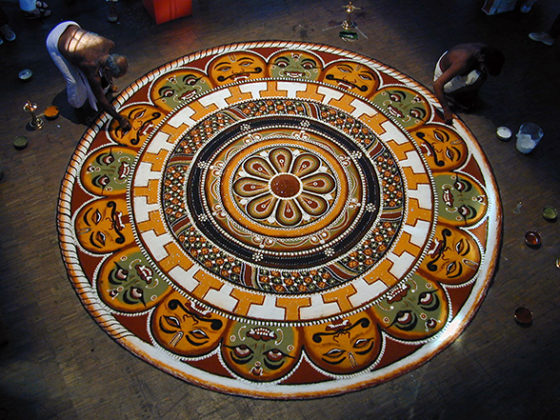Rangoli – A riot of colours!