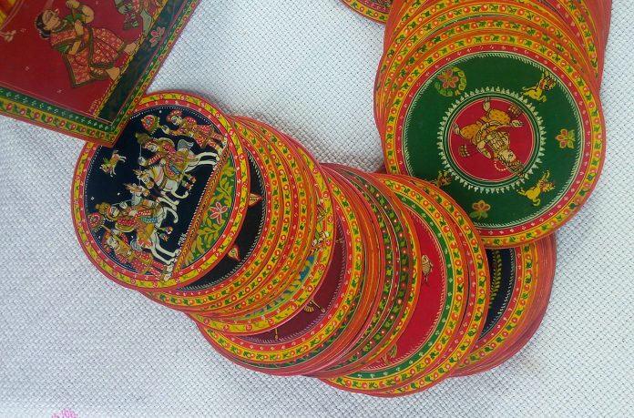 Ganjifa - A Royal Deck of Artestic Cards (Sawantwadi)