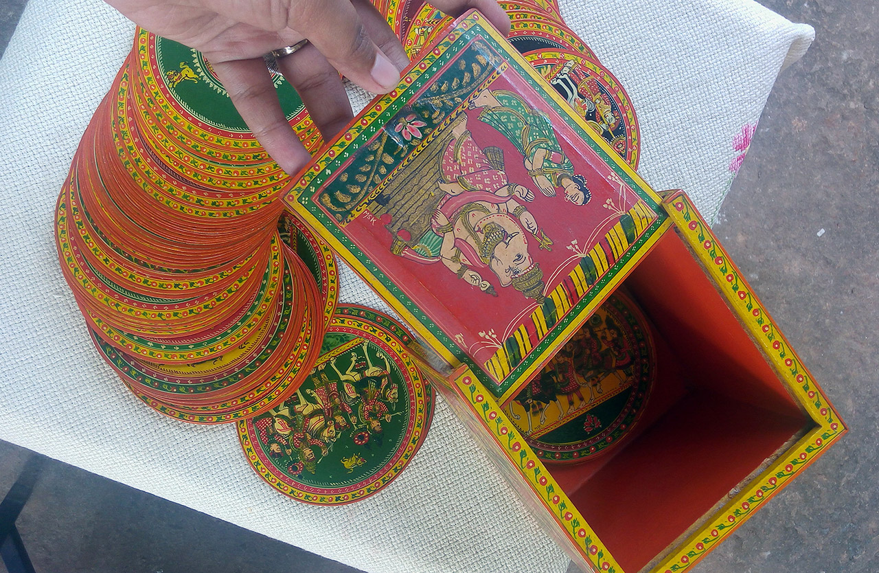 Ganjifa - A Royal Deck of Artestic Cards (Sawantwadi)