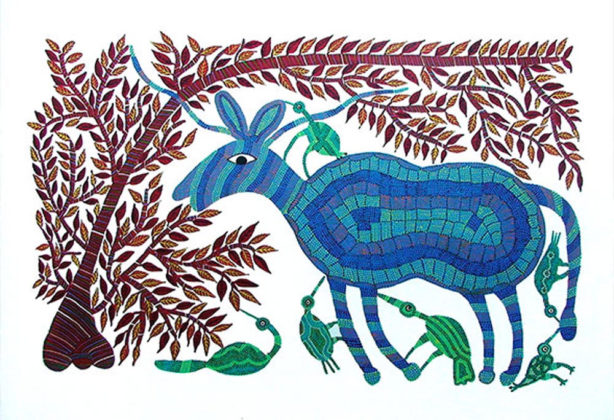 Bhil Art - The Magnificent Expressions of Mundane Themes by Bhil Community