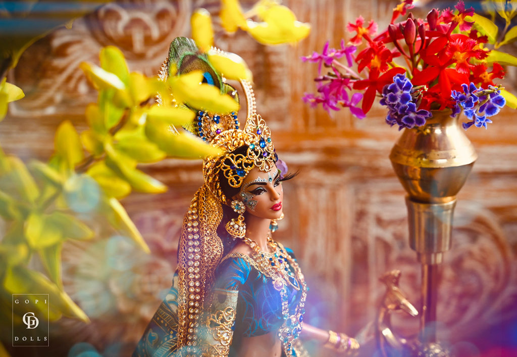 Sundari Gopi Dolls - A Traditional Play Propagating Stories Of Krishna