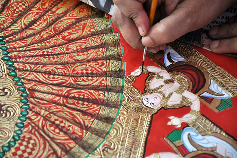 Mysore Painting – A Shining Distinctive Art Form of Karnataka