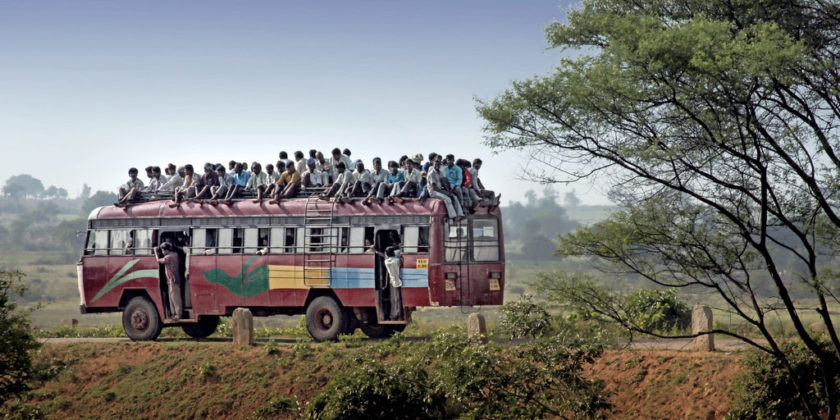 Public Transport in India - A Unique Platform of Culture and Color
