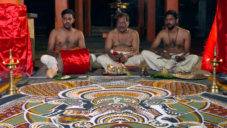 Kalamezhuthu Pattu – A Divinely Floor Art of Kerala