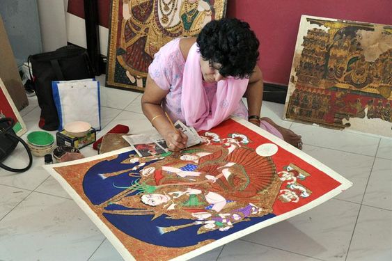 Mysore Painting – A Shining Distinctive Art Form of Karnataka