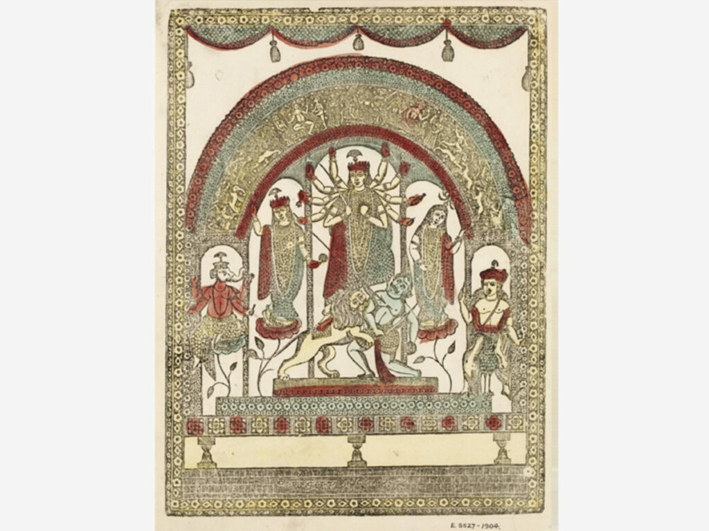 19th Century Woodcut Printing - Artworks from Bengal