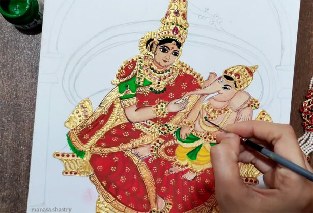 Mysore Painting – A Shining Distinctive Art Form of Karnataka