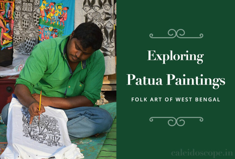 Patua Paintings - Sacred Scroll Paintings of West Bengal