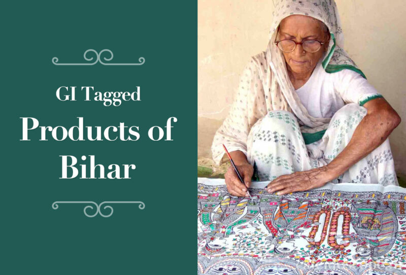 Uncovering Bihar's Cultural Riches: GI Tagged Products