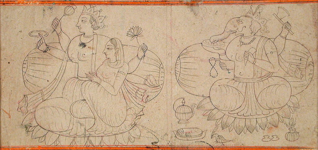 Ganesha – Unique Images from the Pahari School of Painting