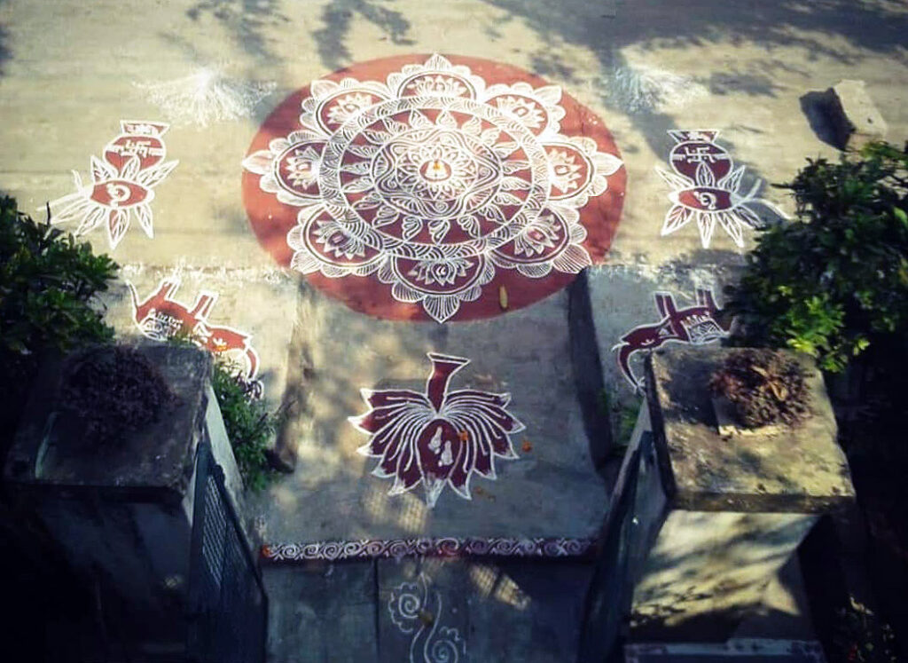 Jhoti Chita – Floor and Wall Paintings of Odisha