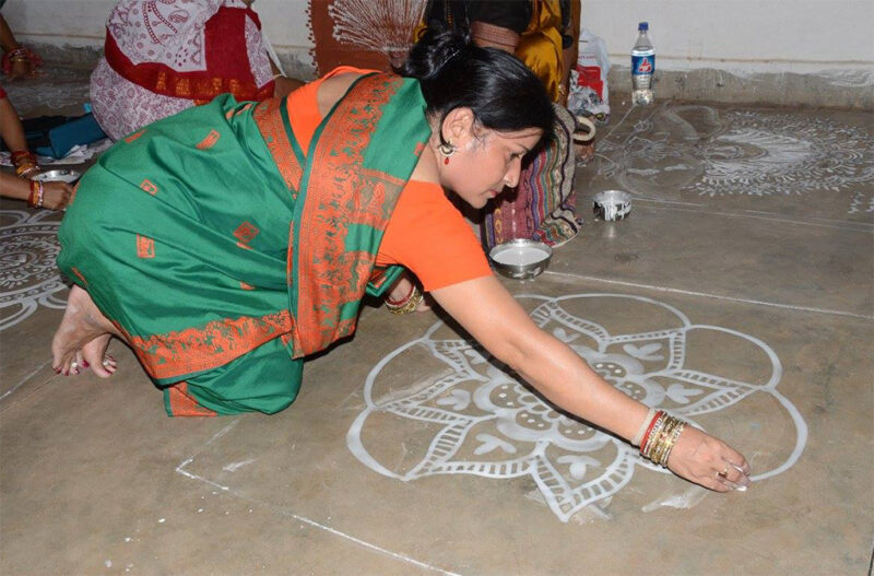 Jhoti Chita – Floor and Wall Paintings of Odisha