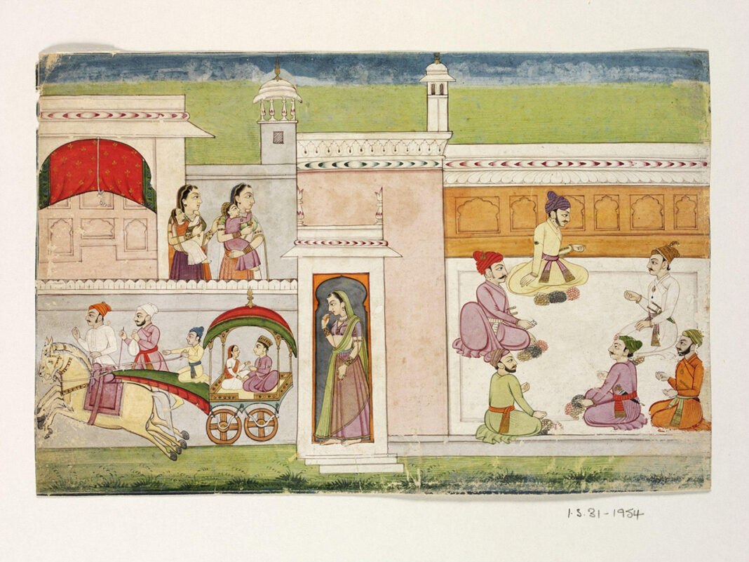 Nala-Damayanti – An Ancient Love Story Retold in Pahari Painting